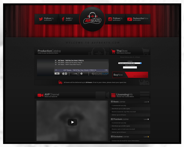 AVF Beats Soundclick | ElvisSalic.com