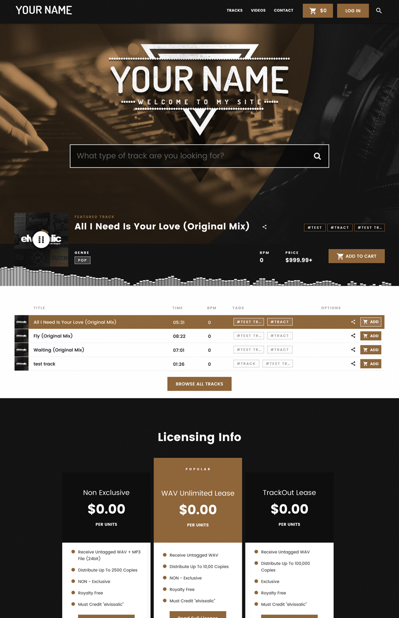 The Best Beatstars Layout Pages | ElvisSalic.com