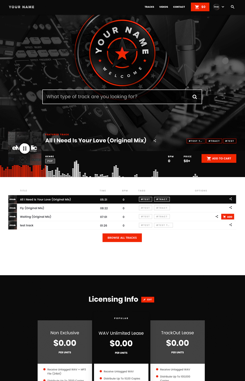 The Best Beatstars Layout Pages | ElvisSalic.com