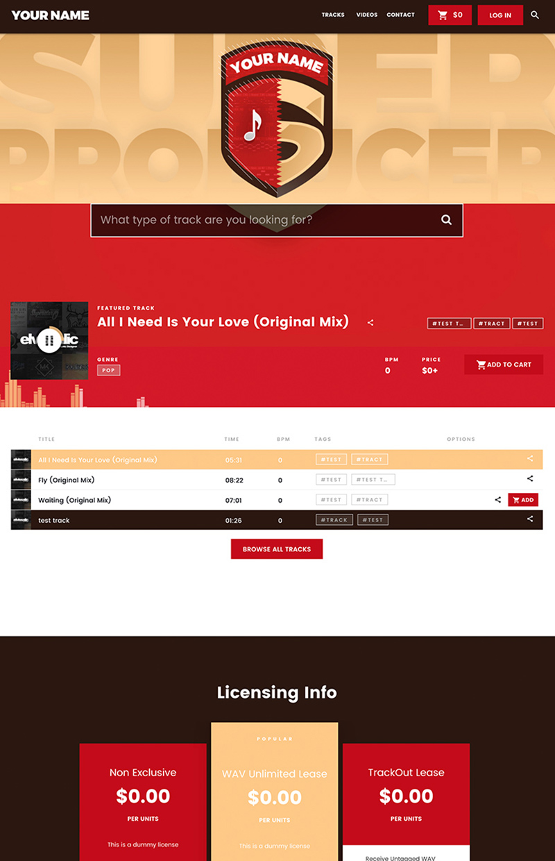 The Best Beatstars Layout Pages | ElvisSalic.com
