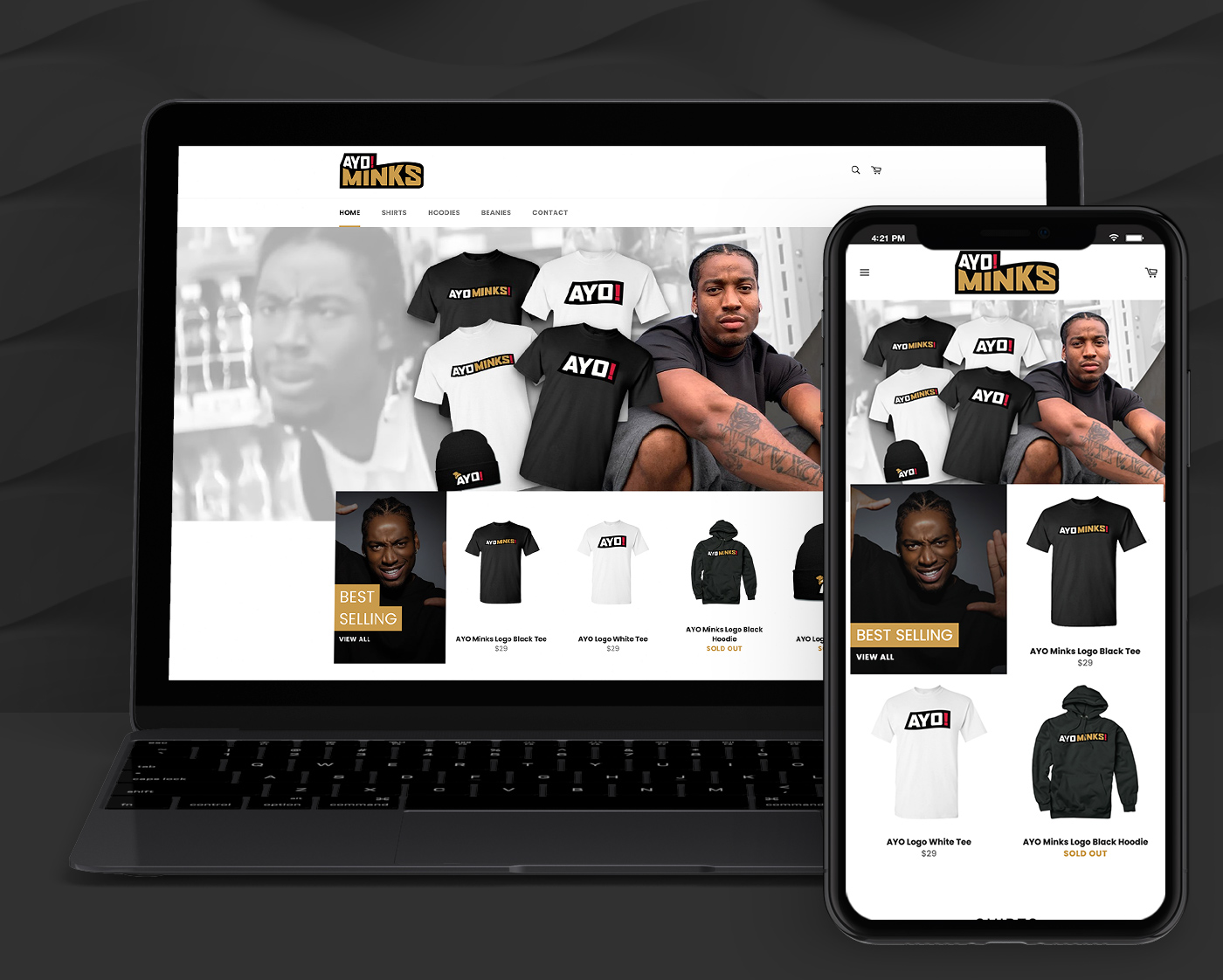 Ayo Minks Website | ElvisSalic.com