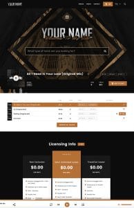 Beatstars Premade - Best Beatstars Premade Layout Pro Pages