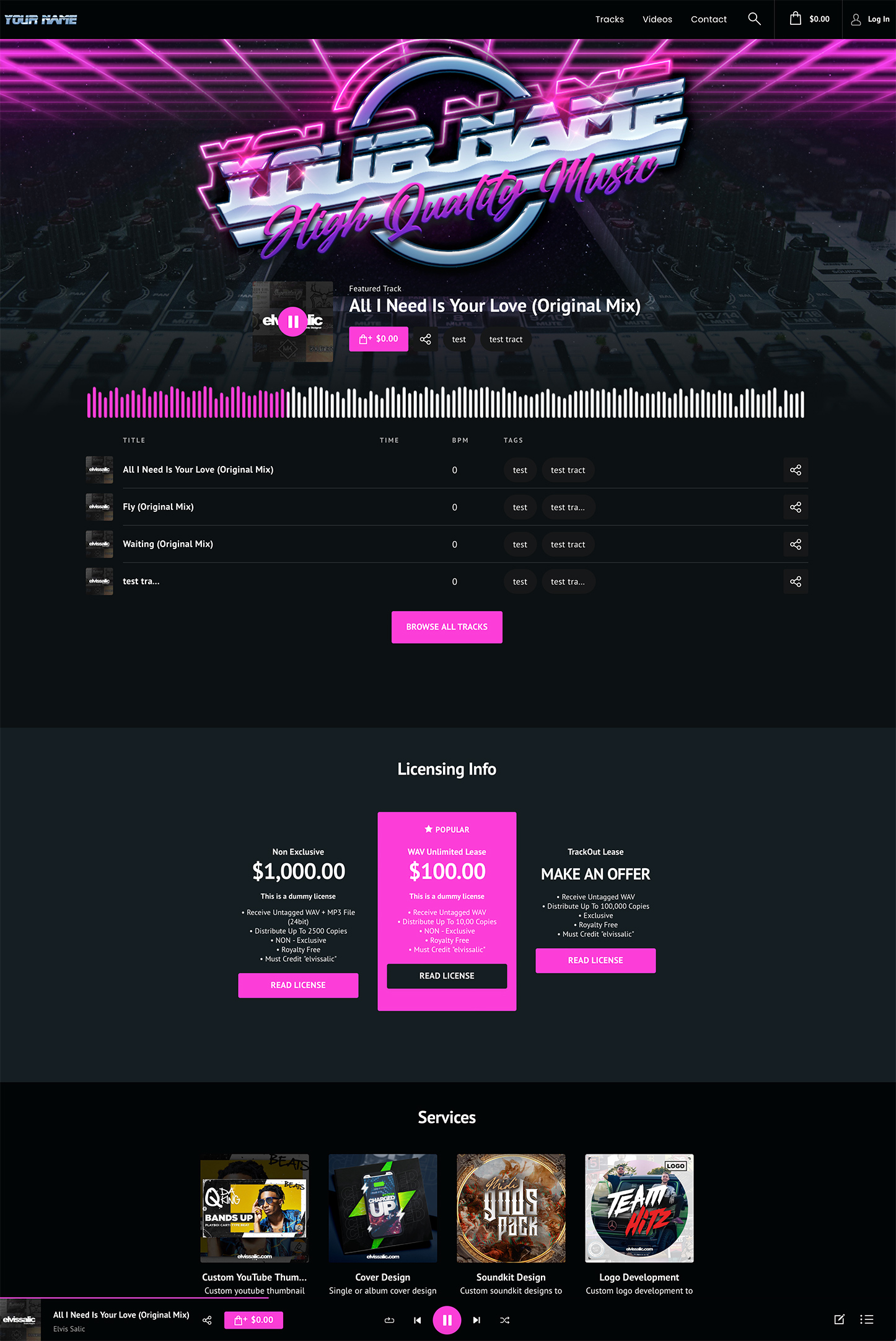 Wave Runner – Beatstars Premade | ElvisSalic.com